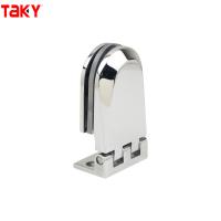 China Shower Door Hinges Interior Glass Door Hinge Steel Bathroom Glass to Wall Shower Hinge for sale