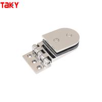 China Shower Door Hinges Interior Glass Door Hinge Steel Bathroom Glass to Wall Shower Hinge for sale