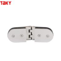 China Wholesale Frameless Glass Door Pivot Hinge180 Degree Glass Bathroom Clip for sale