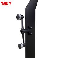China Stainless Steel Frameless Tempered Glass Balustrade Handrail Balcony Staircase Railing Post for sale