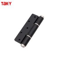 China Heavy Duty Hydraulic Soft Close Door Hinge Aluminum Alloy Matte Black Silent Door Hinge for sale