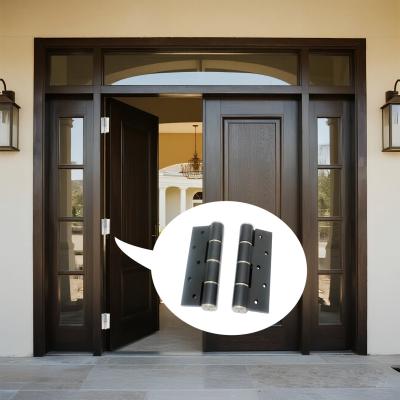 China 6 Inch Aluminum Alloy H-Type Automatic Door Closer Ball Bearing Door Hinge Hydraulic Hinge for sale