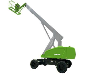 China 14m Platform Height Diesel Telescopic Boom Lift Weight 7500Kg for sale