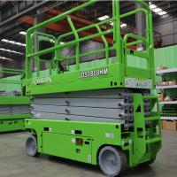 China MEWP Hydraulic Scissor Lift Platform Capacity 450kg Working Height 10.1m for sale