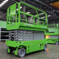 China MEWP DC 24V Self-Propelled Scissor Lift 12 Meter Working Height for sale