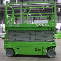 China Self Propelled Mobile Scissor Lift Table Platform Height 10m Manlift MEWP for sale