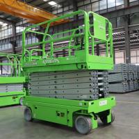 China AWP Self-Moving Scissor Lift Staff Lift Working Height 12m 2900kg for sale