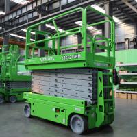 China AWP Self-Moving Scissor Lift Staff Lift Working Height 12m 2900kg for sale