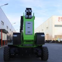 China Working Height 12.0m Hydraulic Rough Terrain Scissor Lift Load 1000kg AWP for sale