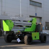 China Personnel Lift Working Height 16.7m Diesel Articulating Boom Lift for sale