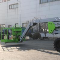 China MEWP Diesel Articulating Boom Lift Platform Height 14.7m 8070Kg for sale