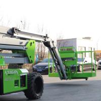 China 26m AWP Diesel Articulated Boom Lift Load Capacity 230kg for sale