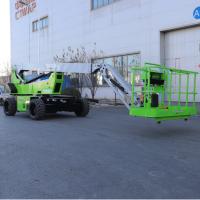 China 20.4m Working Height  Electrical Telescopic Boom Lift Man Lift Telescopic Lifters for sale