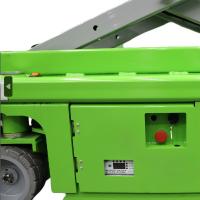 China Scissor Lift Self Propelled Platform Height 8.1m Tyre Size 0.381x0.127m 2WD for sale