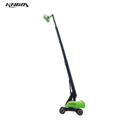 China Lifting 480kg Diesel Telescopic Boom Lift Platform 32m 4WD for sale