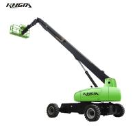 China mobile man lift platform 46m Height Diesel Telescopic Lift 480kg for sale