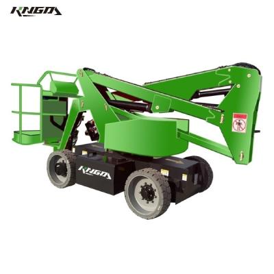 China Articulating Boom Lift Maximum Lifting Capacity 230Kg Weight Machine 6500Kg for sale