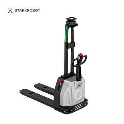 China Forklift AMR D150 1500 kg Load Capacity Laser SLAM Navigation for sale