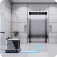 China Commercial Autonomous Floor Cleaning Robot 4-in-1 Sweeping Scrubbing Vacuuming Dust Mopping 490mm Cleaning Width 46Ah Battery for sale