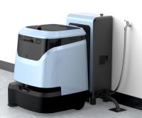 China Autonomous Commercial Floor Cleaning Robot 4-in-1 Scrubbing Sweeping Vacuuming Dust Mopping 1440 m²/h for sale