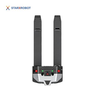 China Automatic Pallet Recognition AGV 1500 kg Load 120 mm Lifting Height 3D Camera Forklift for sale