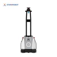 China Automatic Pallet Recognition AGV 1500 kg Load 120 mm Lifting Height 3D Camera Forklift for sale