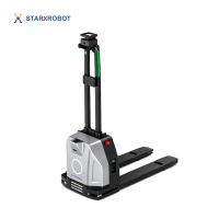 China Automatic Pallet Recognition AGV 1500 kg Load 120 mm Lifting Height 3D Camera Forklift for sale