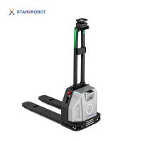 China Automatic Pallet Recognition AGV 1500 kg Load 120 mm Lifting Height 3D Camera Forklift for sale