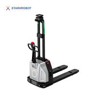 China Automatic Pallet Recognition AGV 1500 kg Load 120 mm Lifting Height 3D Camera Forklift for sale