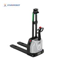 China Automatic Pallet Recognition AGV 1500 kg Load 120 mm Lifting Height 3D Camera Forklift for sale