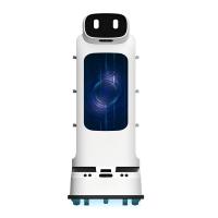 China Commercial Autonomous Delivery Robot 40kg Payload 8h Runtime 4G 5G Wi-Fi Auto Recharge for Retail Supermarkets for sale