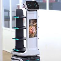 China Intelligent Commercial Delivery Robot 40kg Payload 12h Runtime for Hotel Restaurant Catering for sale
