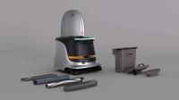 China iKitBot One All-in-One Autonomous Commercial Cleaning Robot 22L Water Tank 1197 m²/h Scrubbing for sale