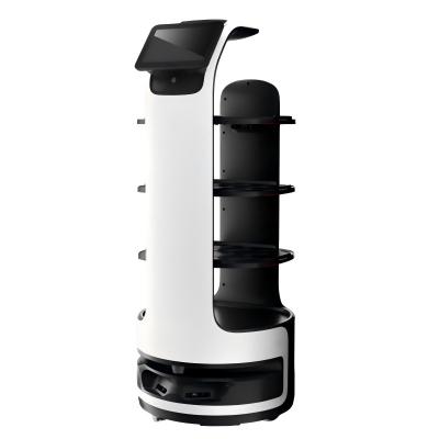 China Intelligent Commercial Delivery Robot 40kg Payload 12h Runtime for Hotel Restaurant Catering for sale