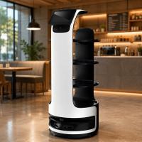 China Intelligent Commercial Delivery Robot 40kg Payload 12h Runtime for Hotel Restaurant Catering for sale