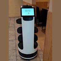 China Intelligent Commercial Delivery Robot 40kg Payload 12h Runtime for Hotel Restaurant Catering for sale