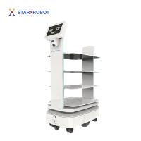China Autoxing Robot D150 Intelligent Distribution Robot 150kg Capacity Autonomous Navigation for sale