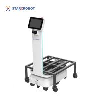 China Autoxing Robot L150 AGV Robot 150kg Load LDS SLAM VSLAM Navigation App Controlled Auto Charge Warehouse Logistics Robot for sale