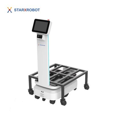 China Autoxing Robot L300E AGV 300kg LDS SLAM VSLAM Navigation Industrial Logistics Robot for sale