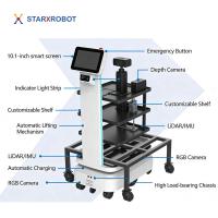 China Autoxing Robot L300E AGV 300kg LDS SLAM VSLAM Navigation Industrial Logistics Robot for sale