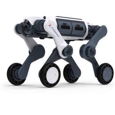 China STARXROBOT M20 Wheeled-Legged Quadruped Robot with Dual LiDAR for Industrial Inspection for sale