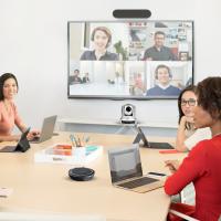 China Conference room meeting solution 22 years of new video conferencing auto tracking video camera ptz camera for sale