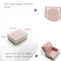 China Book Style Small Paper Jewelry Boxes Paper Earring Box Multiple Sizes for sale