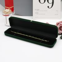 China Customized Color Velvet Jewelry Packaging Luxury Jewelry Box Modern Brand Multiple Sizes for sale