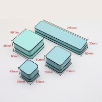 China Plastic PU Leather Jewelry Box  Small Jewelry Set Box With Hinge Closure Multi Color for sale