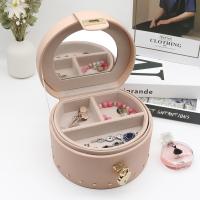 China High Grade PU Leather Travel Jewellery Case Durable Multi Color 185x160x115cm for sale