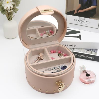 China High Grade PU Leather Travel Jewellery Case Durable Multi Color 185x160x115cm for sale