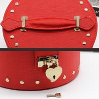China High Grade PU Leather Travel Jewellery Case Durable Multi Color 185x160x115cm for sale