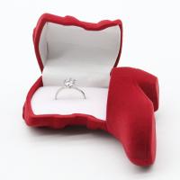 China Customizable Velvet Plastic Jewellery Box Packaging High End Jewelry Box for sale