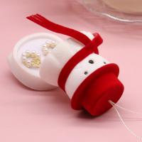 China Popular Christmas Small Ring Gift Box Hinged Pendant Packaging Box Fashionable for sale